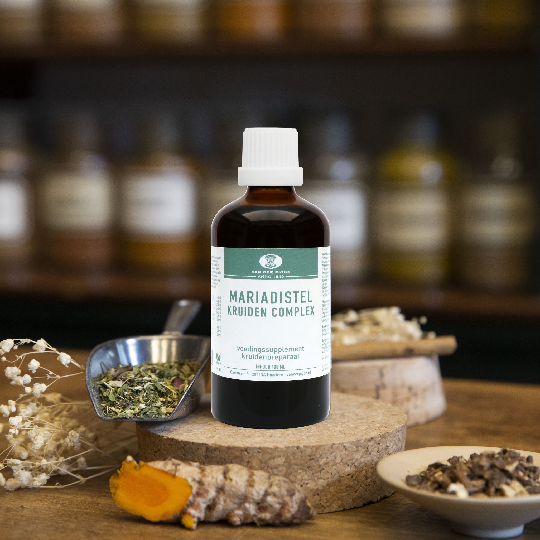 Mariadistel Kruiden Complex - Drogisterij Van der Pigge